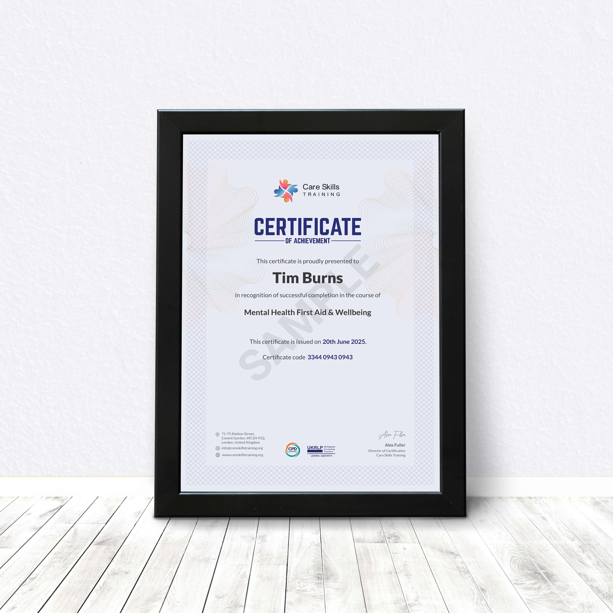 Care Certificate Online Course (Standards 1-16)
